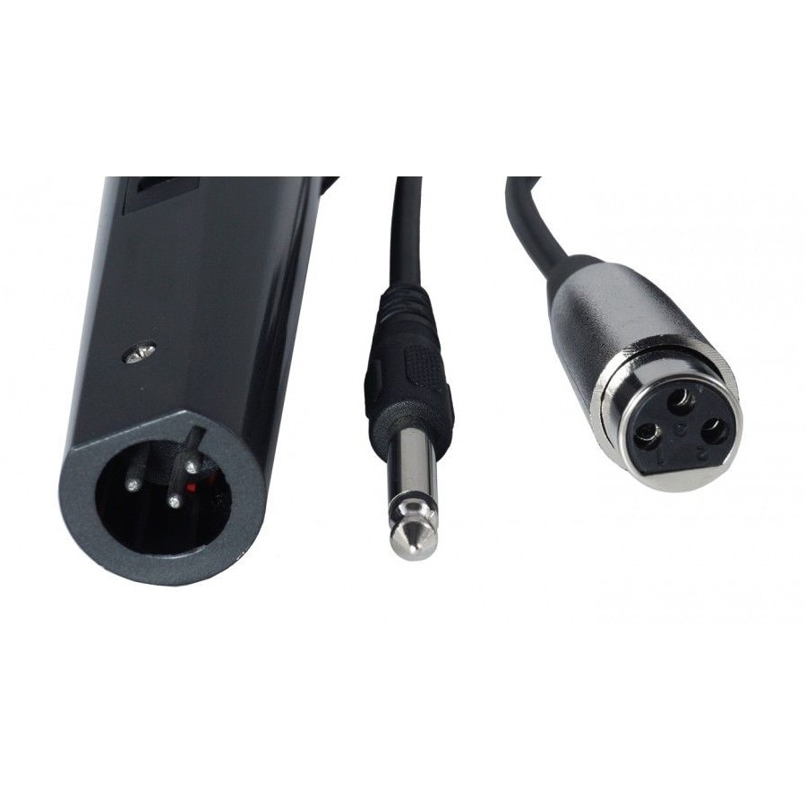 Microfon Unidirectional Dinamic,Cu Fir,Negru - eMAG.ro