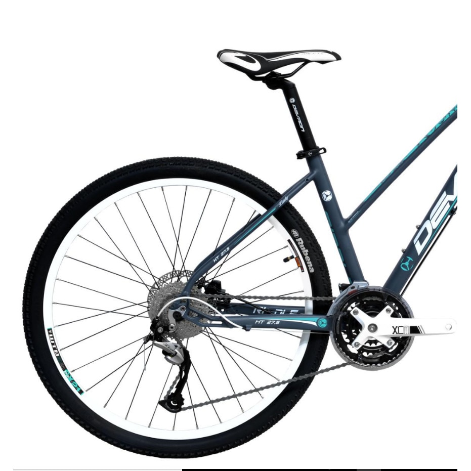 Bicicleta Dama Devron Riddle Lady LH2.7 M 457mm Crimson White 27.5 ...