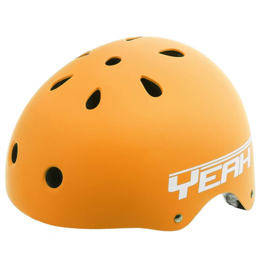 Casca FREESTYLE/BMX/OUTDOOR YEAH! ORANGE MATT M(54-58 CM) - eMAG.ro