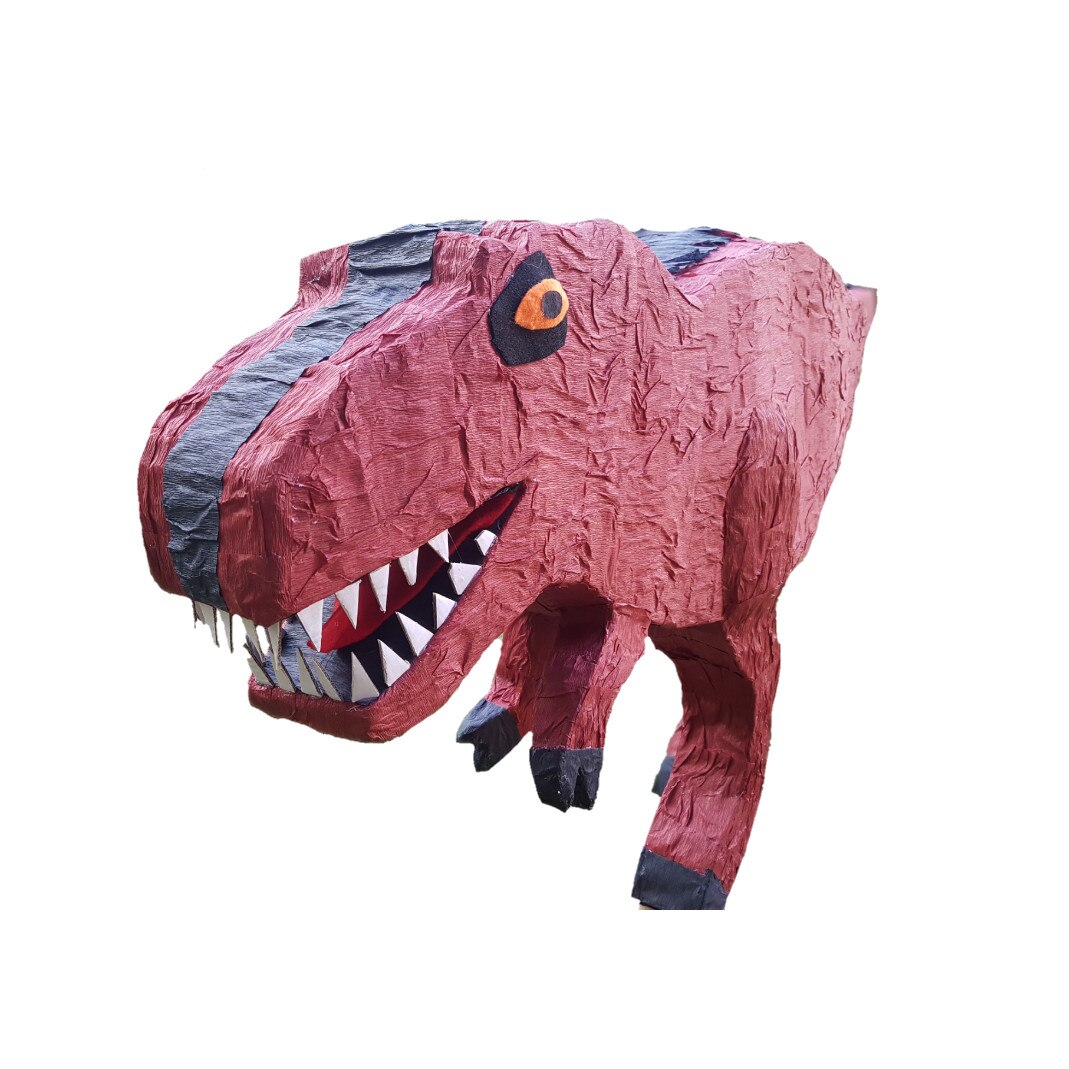 Pinata, PinatabyAnna, dinozaur T-rex, Multicolor - eMAG.ro