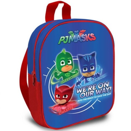 Ghiozdan pentru gradinita 29 cm Eroi in Pijama - eMAG.ro