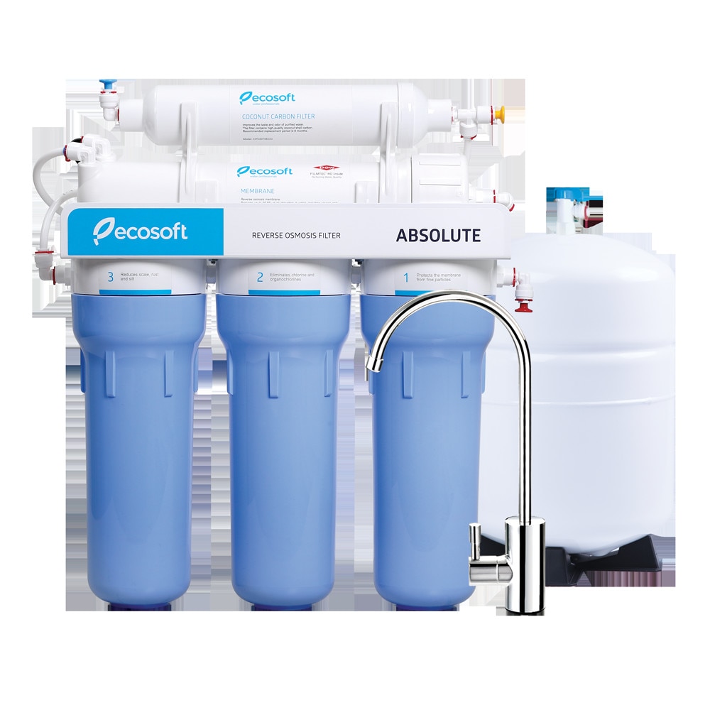 Sistem de filtrare Ecosoft Absolute - 5 stagii cu osmoza inversa - eMAG.ro