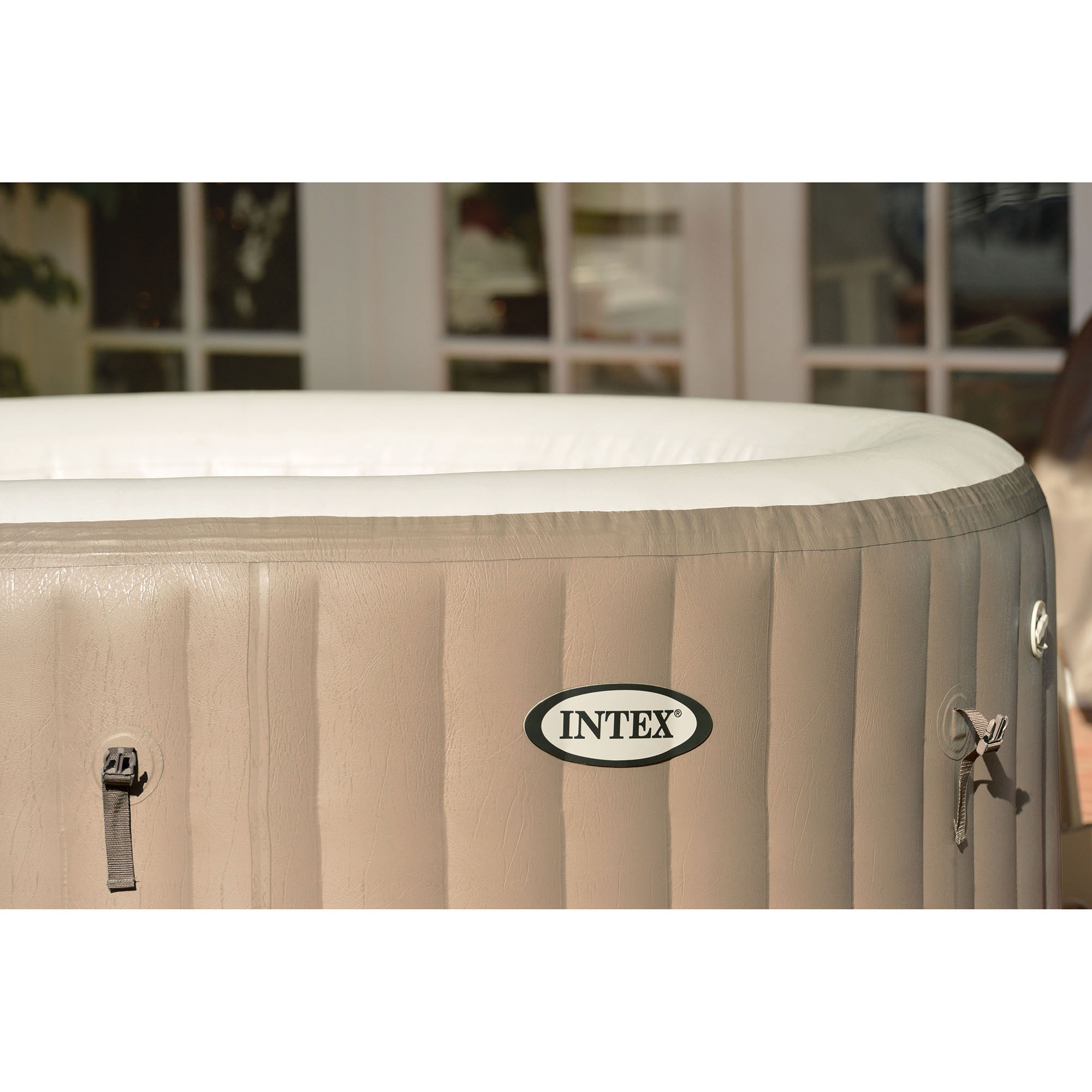 Jacuzzi exterior Intex PureSpa, 4 persoane, 1.96m x 71cm - eMAG.ro