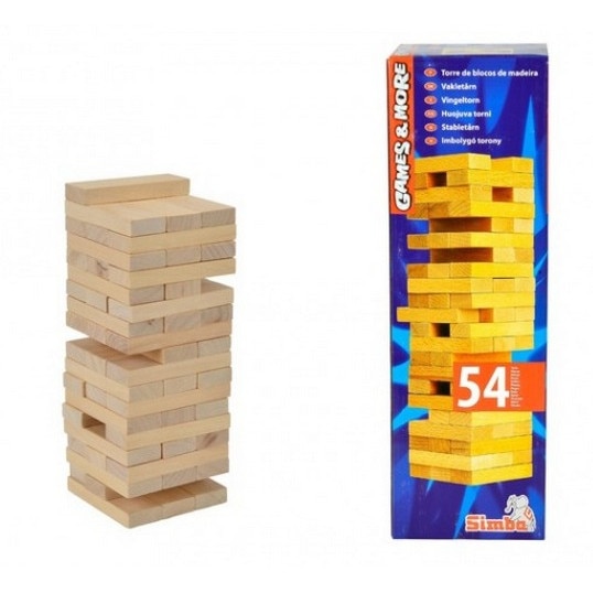 Joc Jenga, Simba, Bej - eMAG.ro