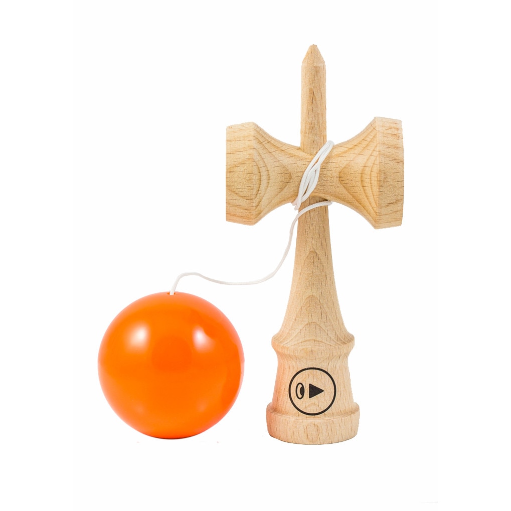 Kendama Play Pro II K Orange Skill Game - eMAG.bg