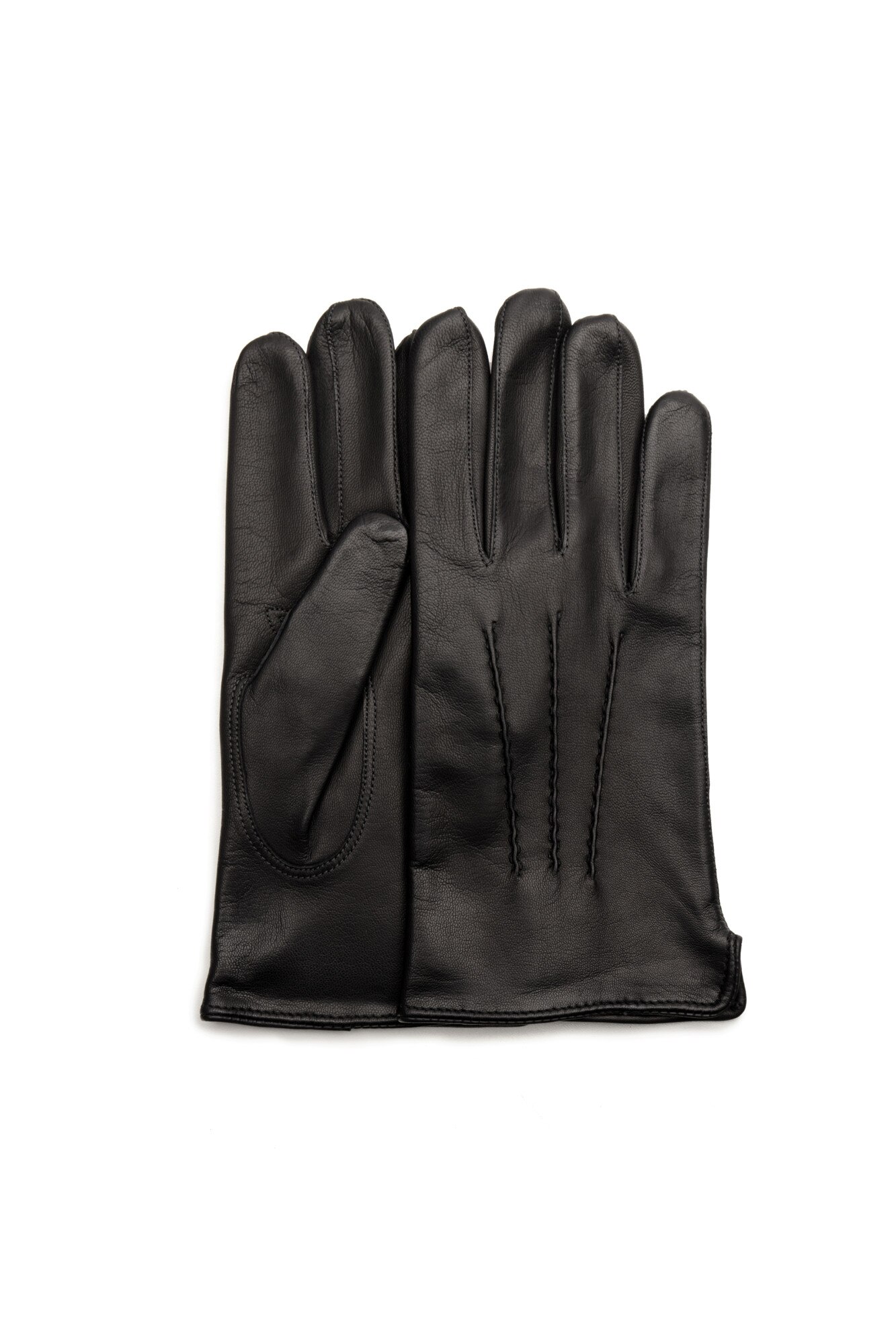 Manusi SERENIA Barbatesti Clasice din Piele Naturala, Negre ,Marimea 8 ...