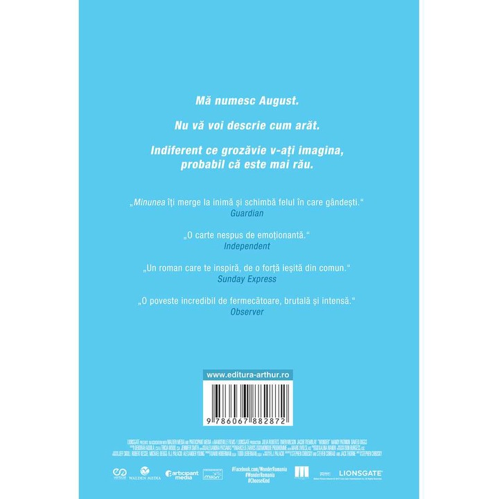 Minunea - R.J. Palacio - eMAG.ro