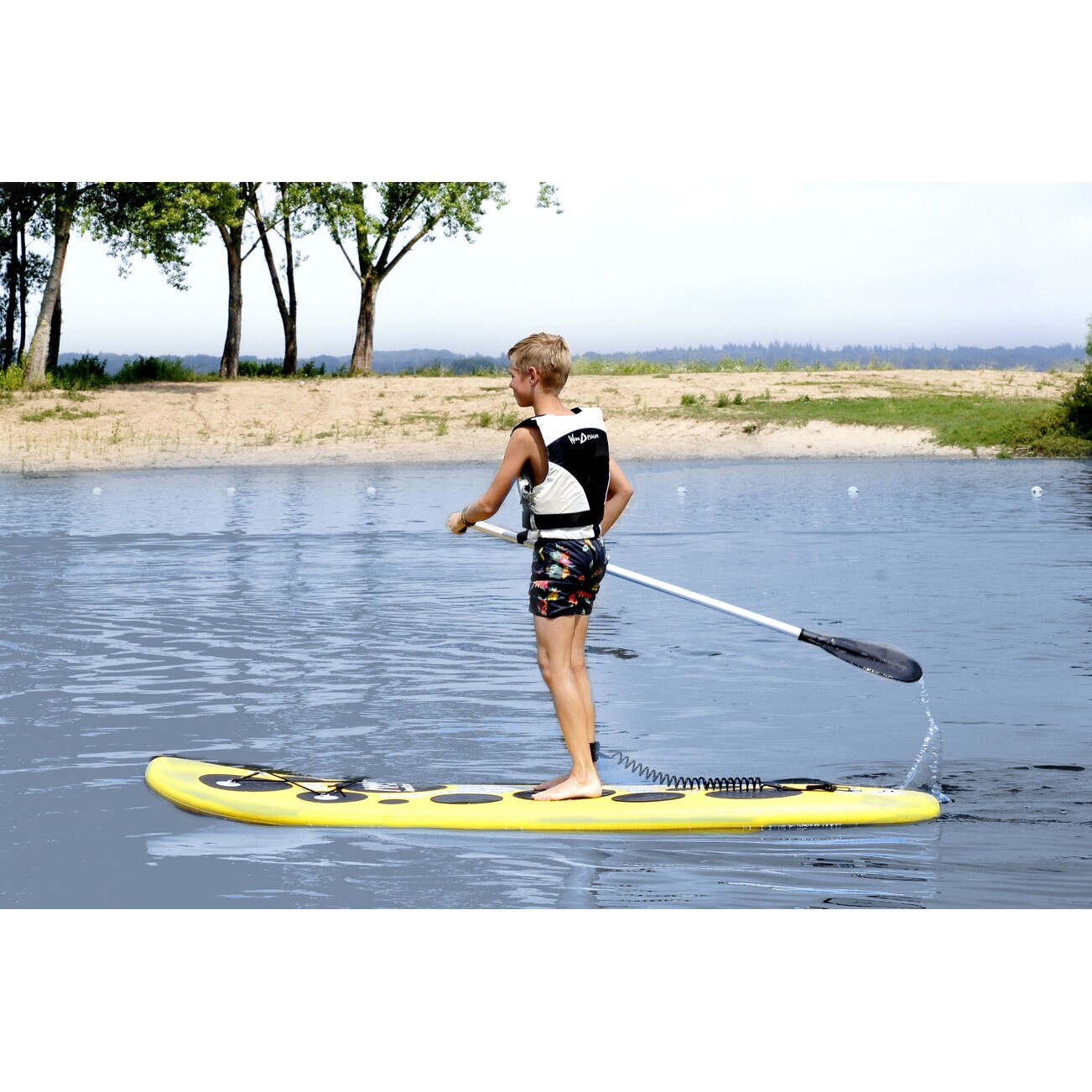 Pachet Complet Stand up Paddle SUP Placa gonflabila Vibrant - eMAG.ro
