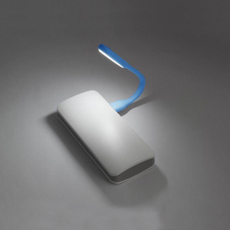 Lampa USB 6 LED-uri silicon flexibil EA147B, Albastra, Esperanza - eMAG.ro