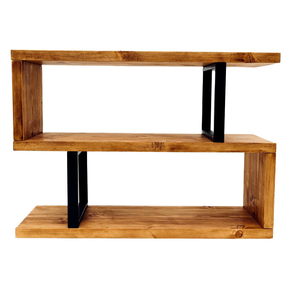 Raft lemn, Studio 160, 100x30x71 cm, Natur - eMAG.ro