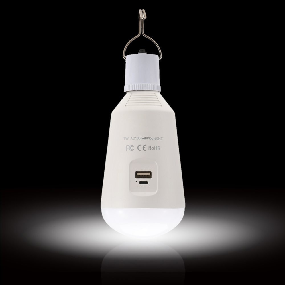 Kit Mini Panou Solar + Bec 14 LED - eMAG.ro