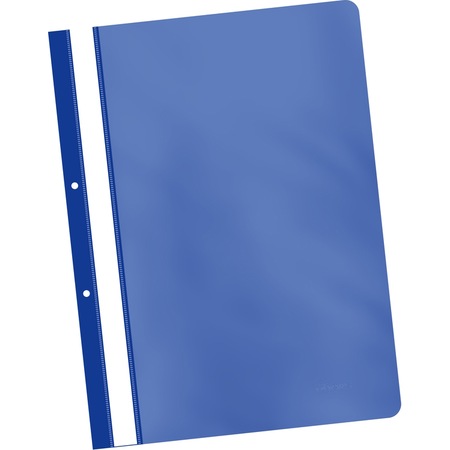 Dosar plastic sina Ubers strong cu gauri, 25/set, Albastru - eMAG.ro