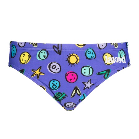 Slip inot Jaked baieti, EMOTICONS, albastru, 10 ANI - eMAG.ro