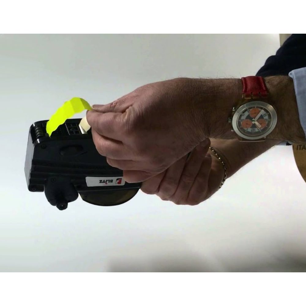 Маркер за цени Blitz C8, един ред, 8 знака, етикети 26x16 mm - eMAG.bg