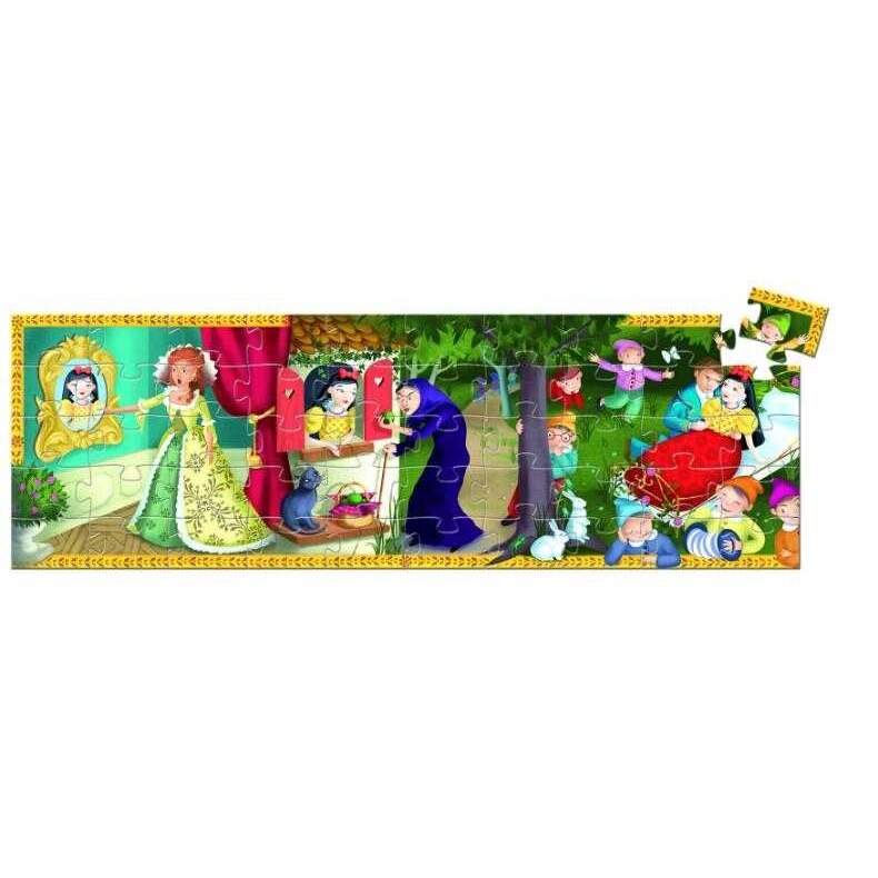 Djeco Puzzle Alba ca zapada - Jucarie Educativa pentru Copii - eMAG.ro
