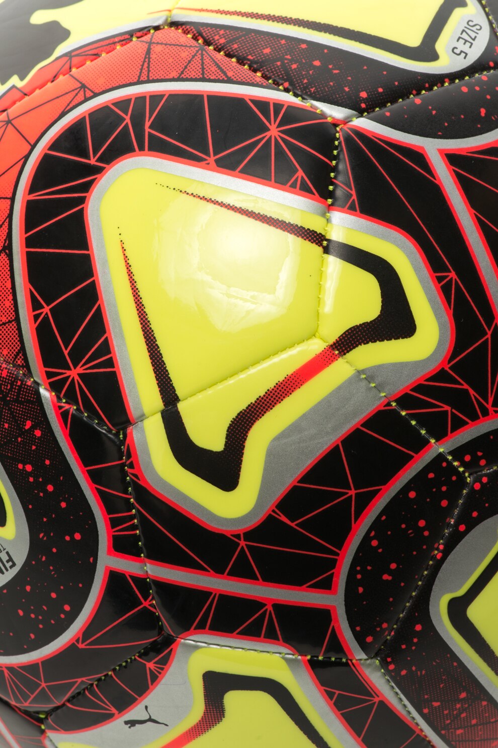 Puma, Final 6 MS logós futball-labda, Zöld/Fekete, 5 - eMAG.hu