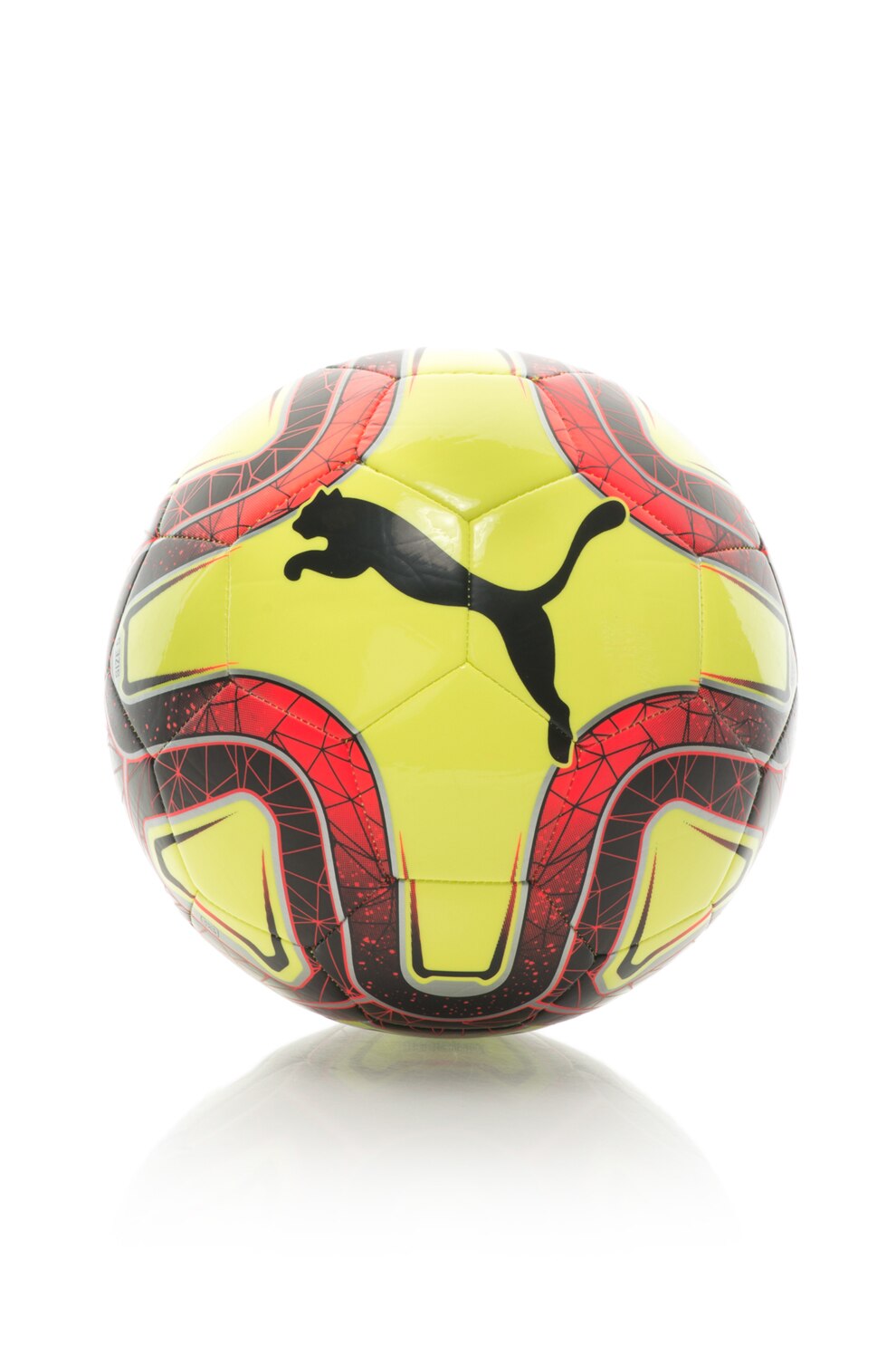 Puma, Final 6 MS logós futball-labda, Zöld/Fekete, 5 - eMAG.hu