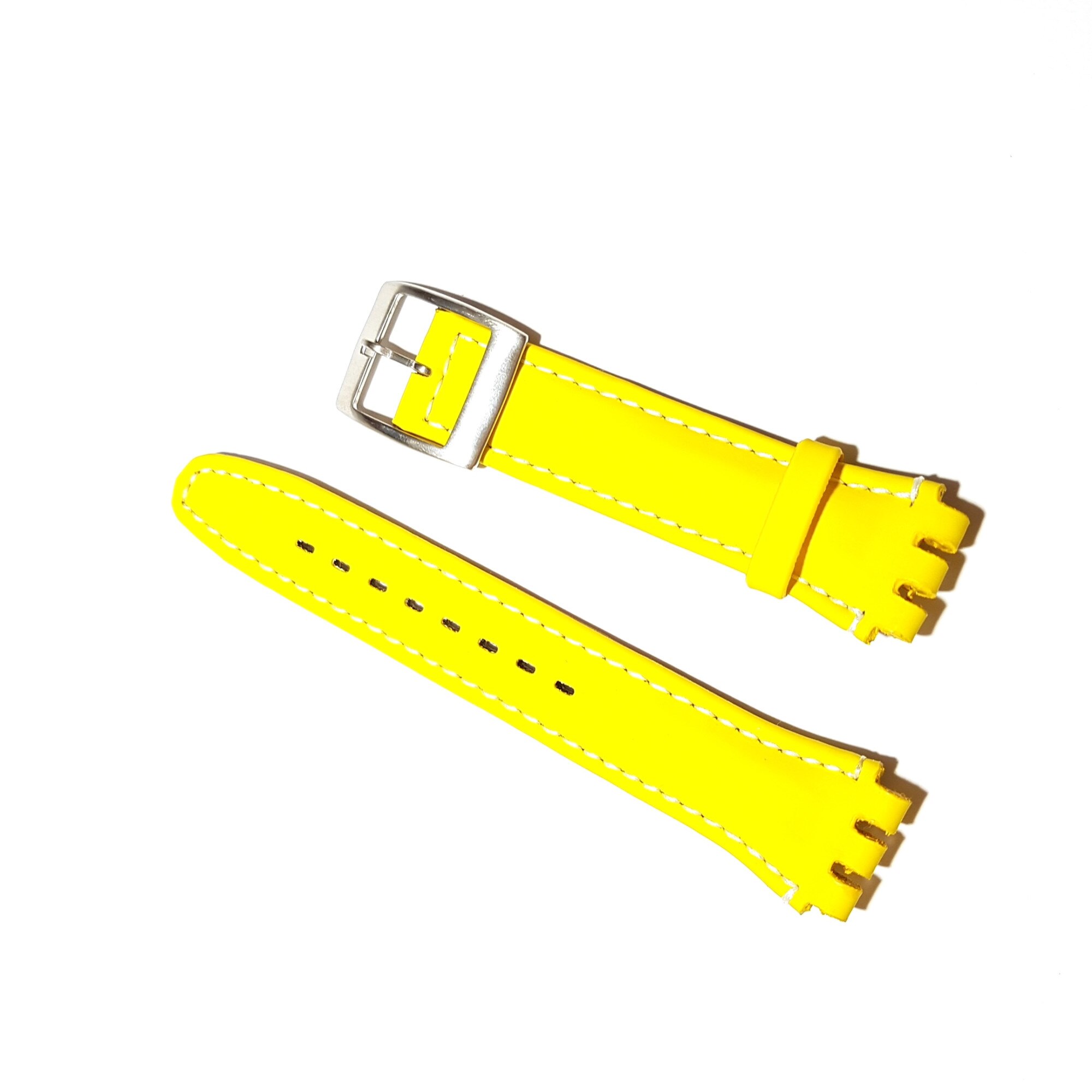 Curele ceasuri Swatch, 19mm, galbena, WR - eMAG.ro