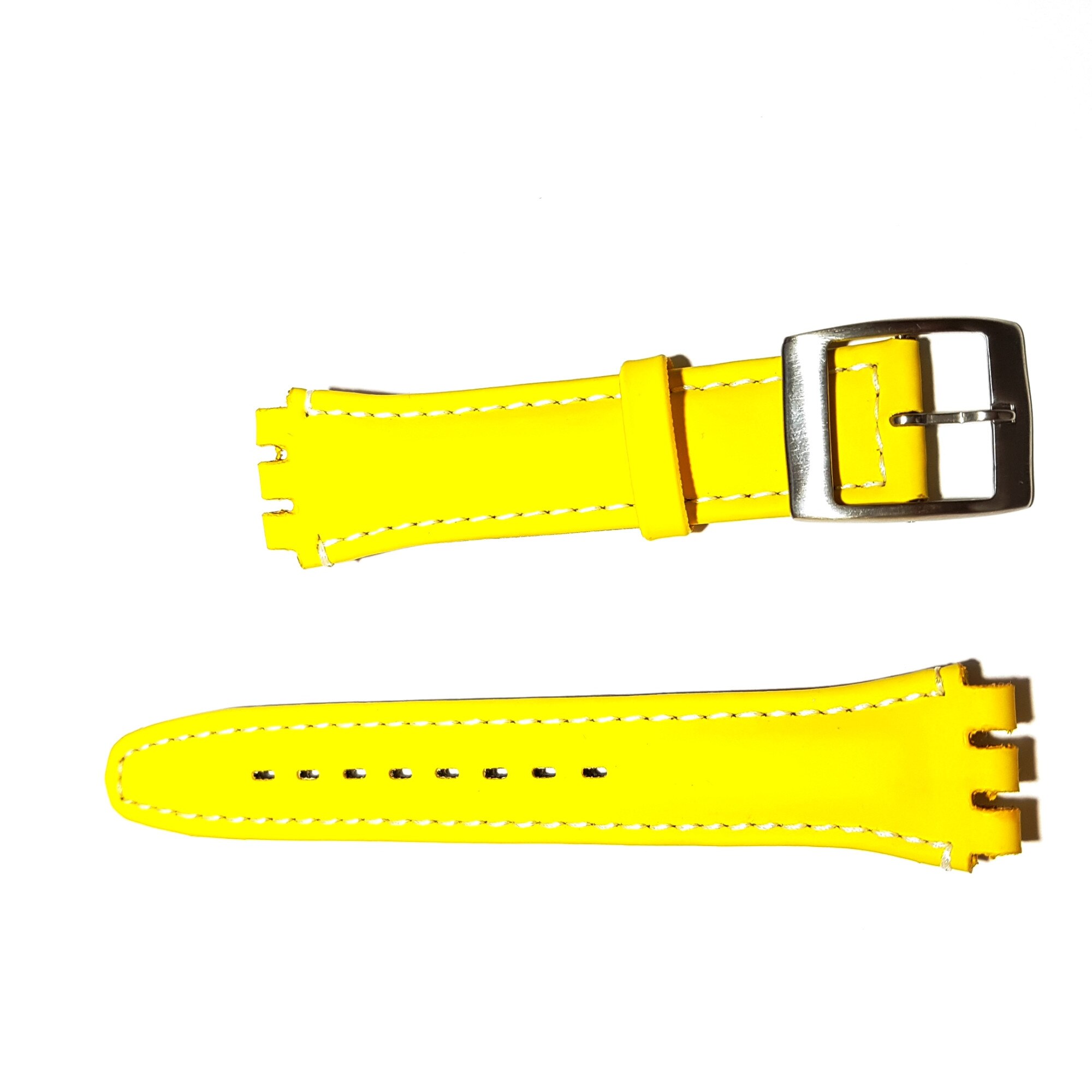 Curele ceasuri Swatch, 19mm, galbena, WR - eMAG.ro