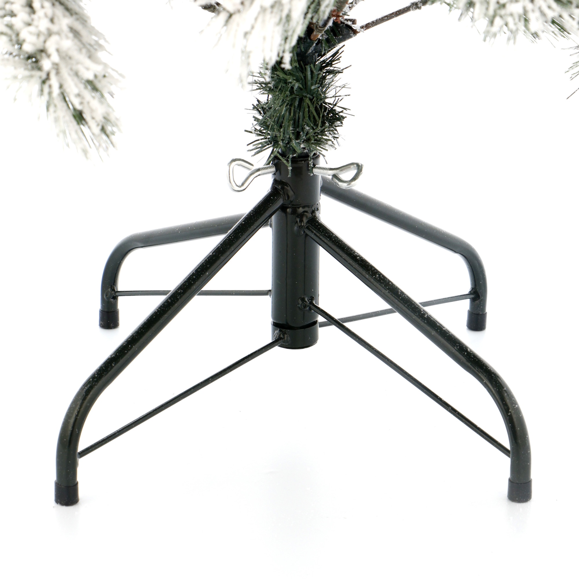 Brad artificial frosted Kring Chicago, aspect nins, 180 cm, lumina ...