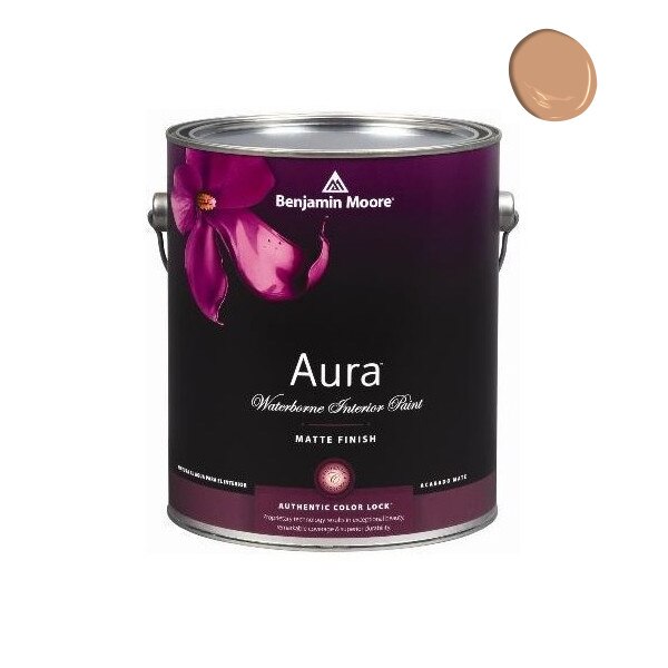 Интериорна матова боя Benjamin Moore AURA, Matte Waterborne, AF-215 ...
