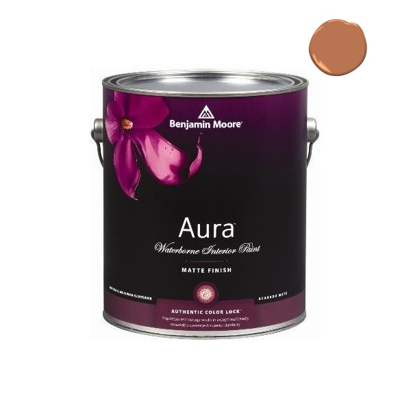 Интериорна матова боя Benjamin Moore AURA, Matte Waterborne, AF-225 ...
