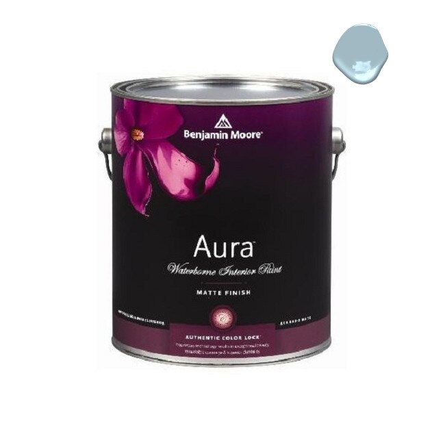 Интериорна матова боя Benjamin Moore AURA, Matte Waterborne, 1л. AF-515 ...