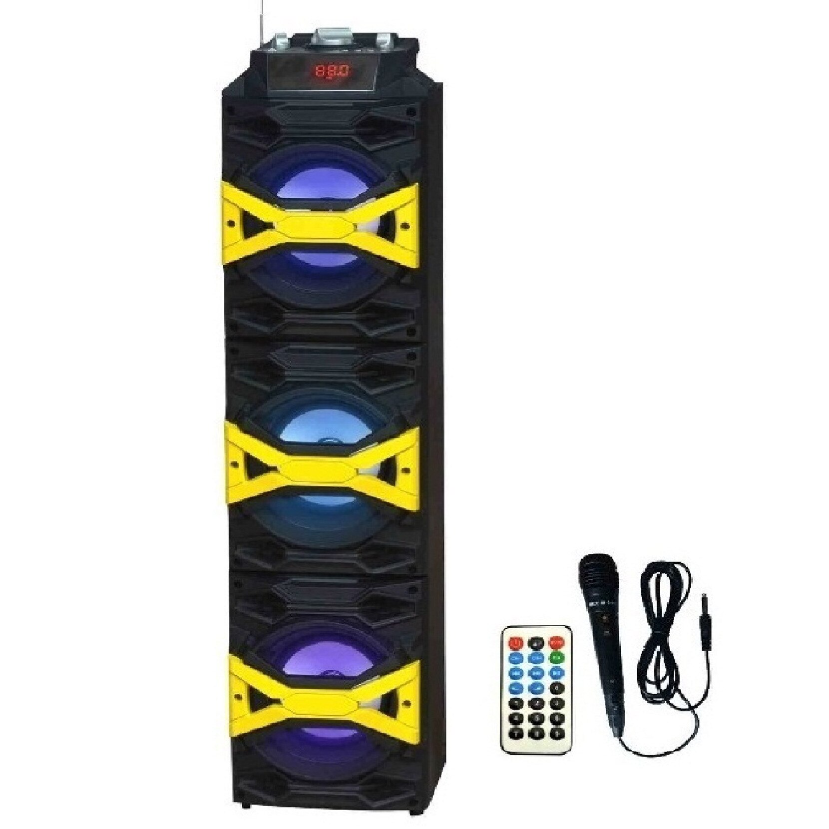 Boxa audio PC, Soundbar Ailiang ,cu Bluetooth, LED-uri Multicolore si ...