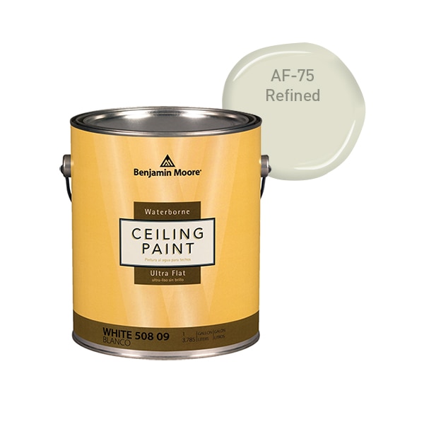 Боя за тавани Benjamin Moore WATERBORNE CEILING PAINT, Супер Мат, 3,78л ...