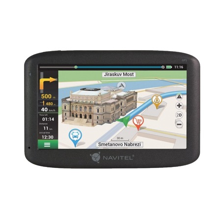 Навигационна система Navitel E500, 5" екран, Стойка с вендуза, Карти ...