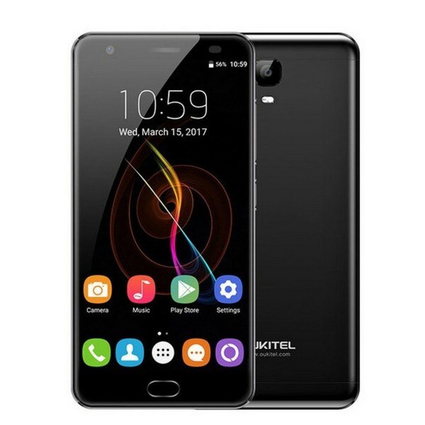 Смартфон Oukitel K6000 Plus, 6080 mAh батерия, Octa-core MTK 6750T ...
