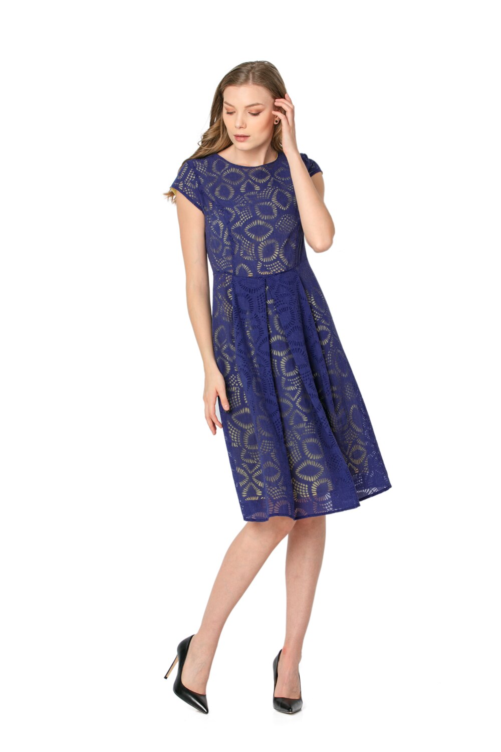 Rochie clos din bumbac, 40EU, Zenya - eMAG.ro