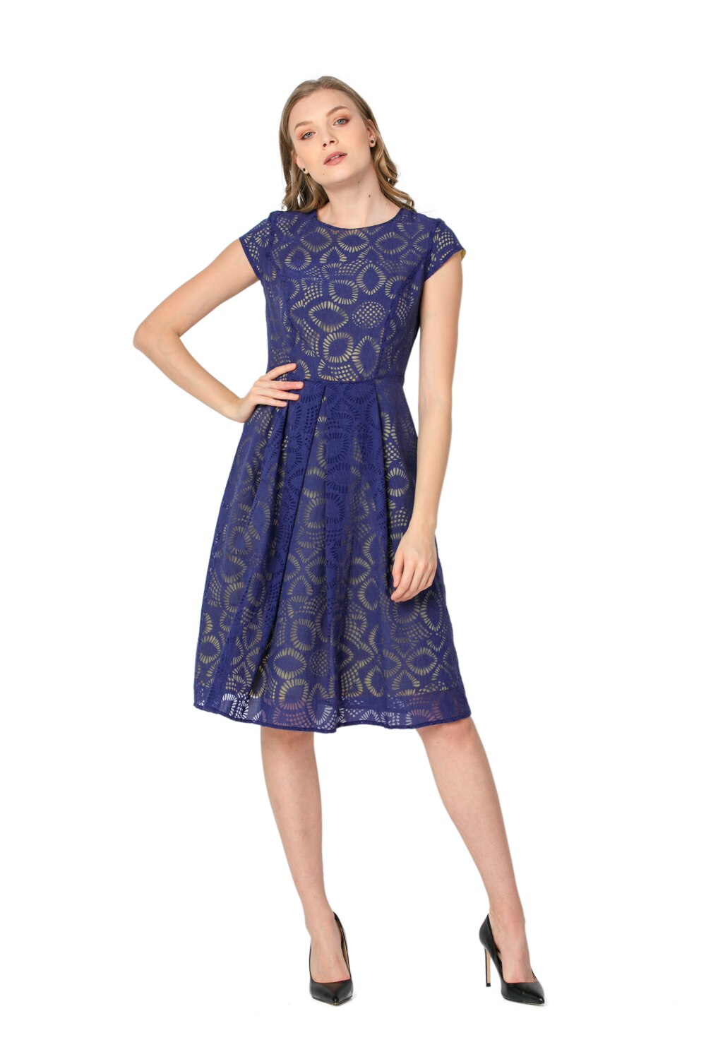 Rochie clos din bumbac, 40EU, Zenya - eMAG.ro