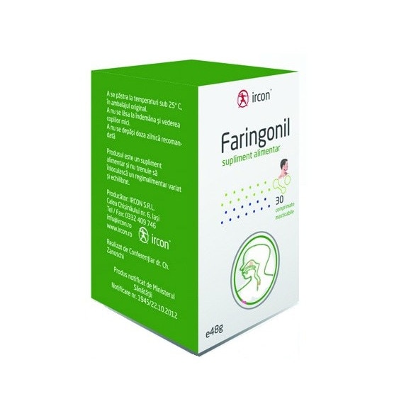 Faringonil 30 comprimate masticabile - eMAG.ro