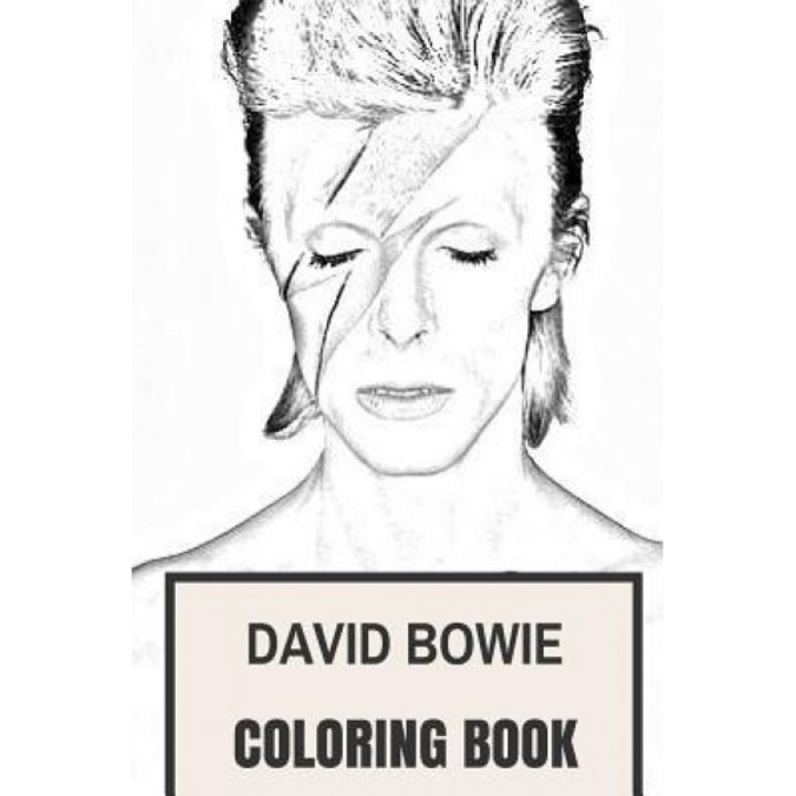 david bowie coloring book