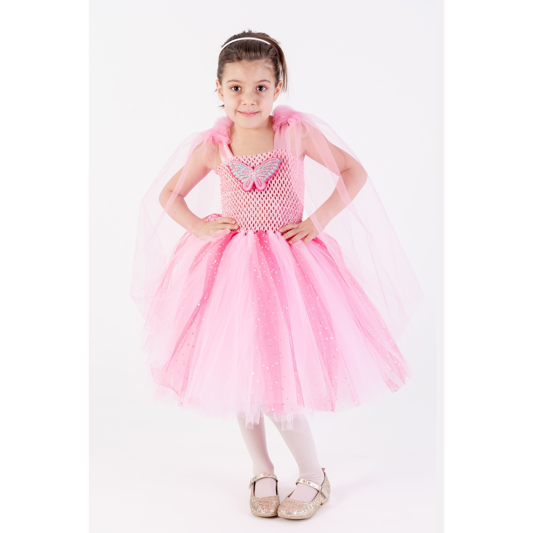 Rochita serbare tutu Fluturas, Handmade in Romania,varsta 2-3 ani - eMAG.ro