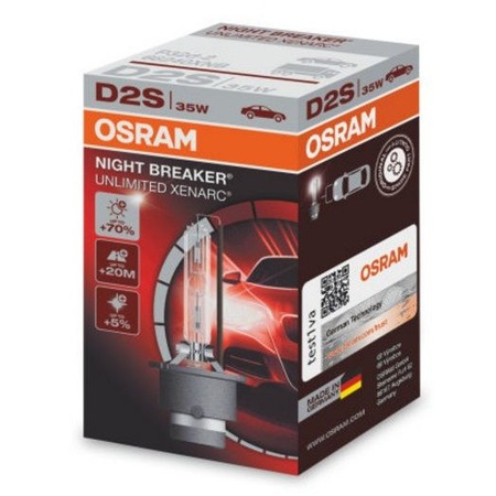 Bec auto Xenon Osram D2S Night Breaker +70% - eMAG.ro