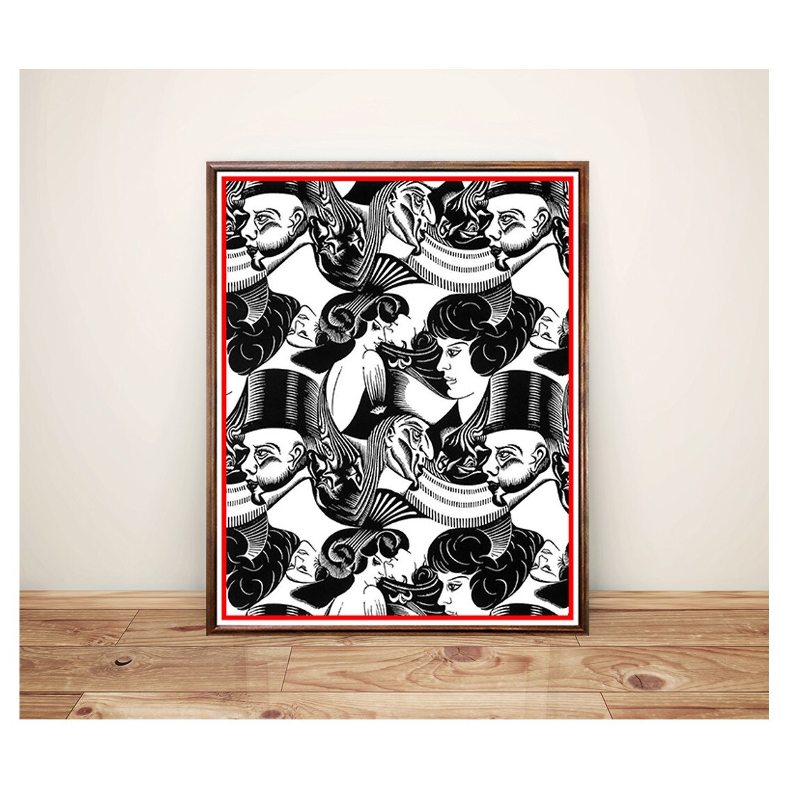 Tablou Poster, Iluzii Optice, Escher - IOP-007, 40 x 50 cm - eMAG.ro