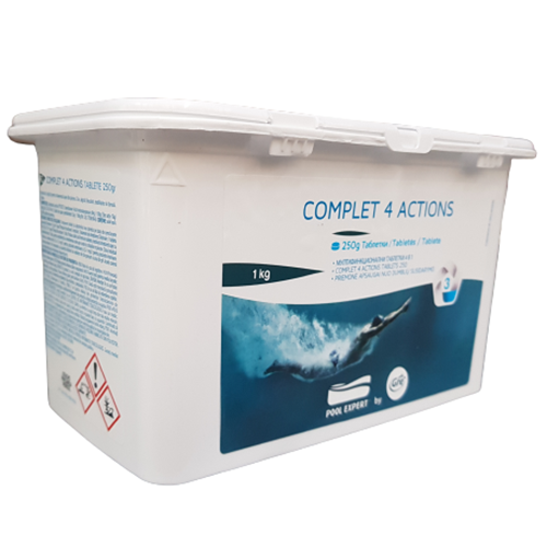 Clor Complet 4 actiuni 1 Kg, tablete 250 g - eMAG.ro