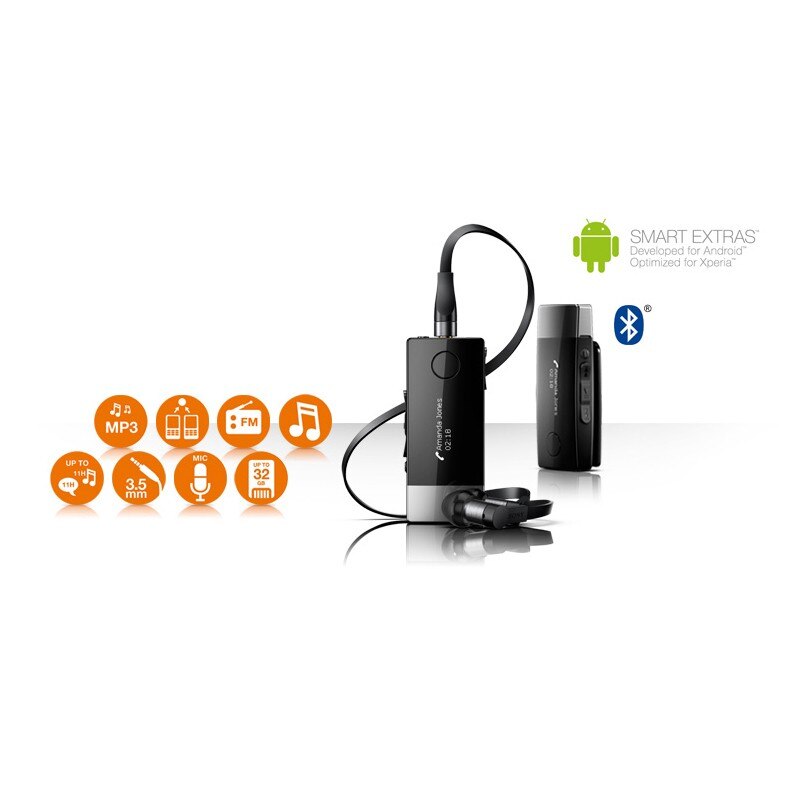 Безжичен блутут плеър Sony Smart Wireless Headset Pro за Android ...