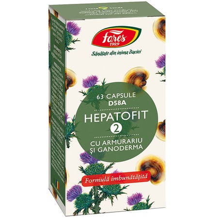 Hepatofit 2 63 capsule - eMAG.ro