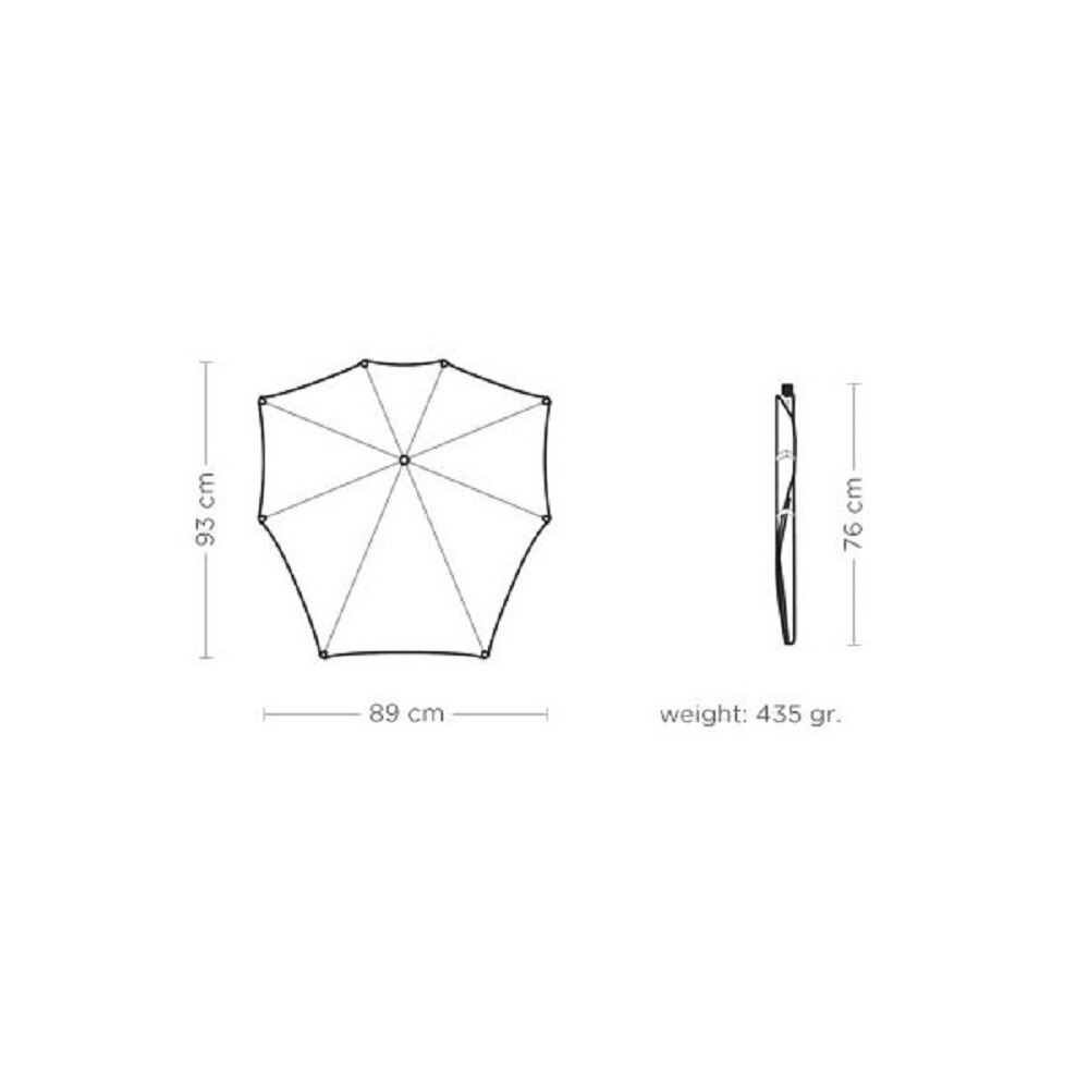 Umbrela anti furtuna Senz Original Cotu Blue - eMAG.ro