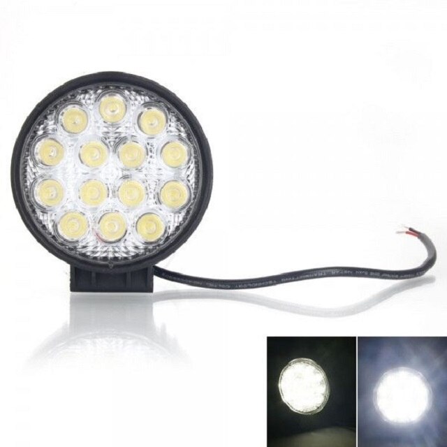 Proiector LED Auto Offroad 42W 12V - 24V, 1080 Lumeni, Dreptunghiular ...
