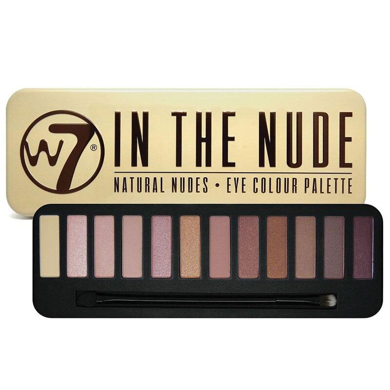 Trusa Profesionala cu 12 Farduri W7 Natural Nudes - In The Nude - eMAG.ro