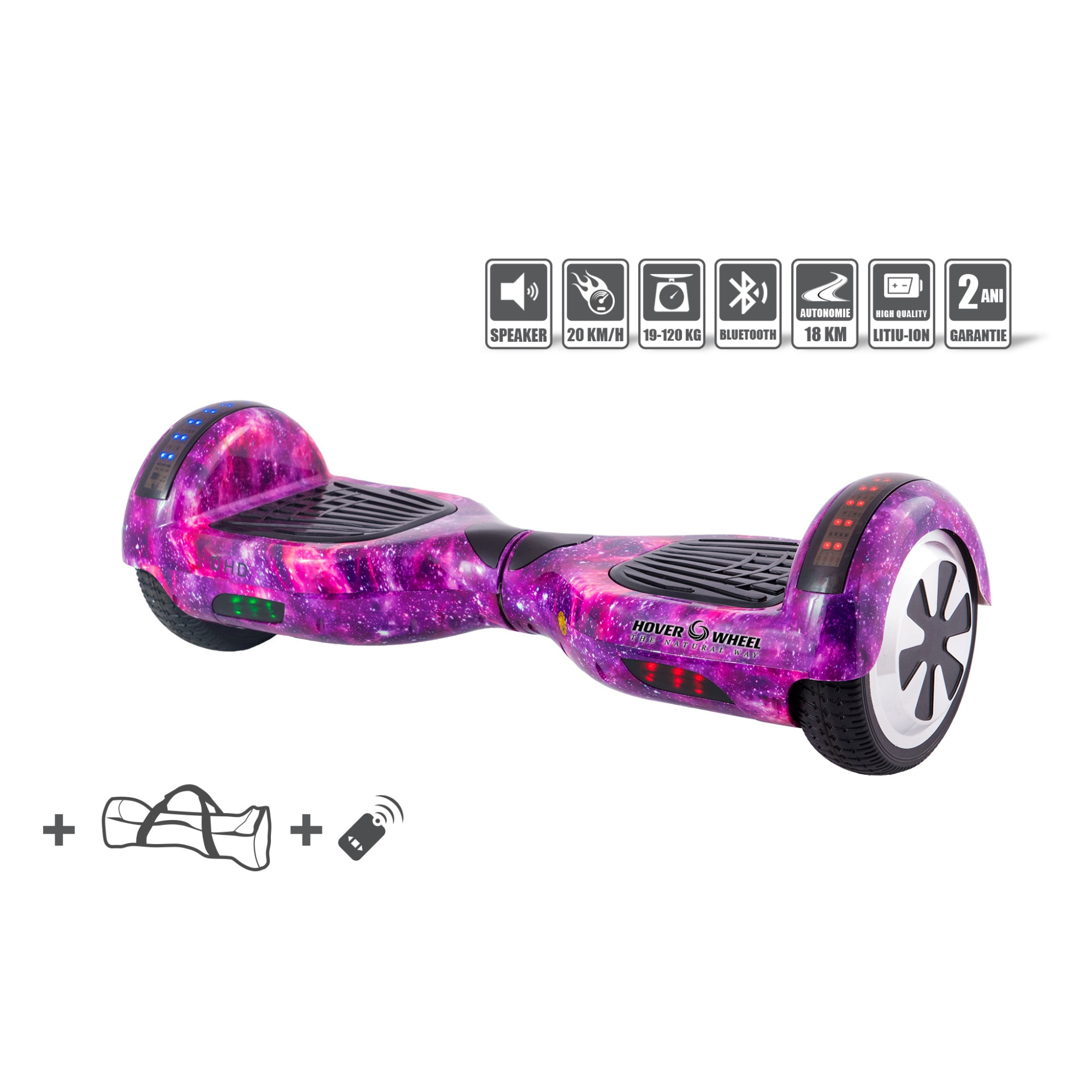 Pachet COMBO HoverKart (Hoverseat,Scaun)+Hoverboard Original HoverWheel ...