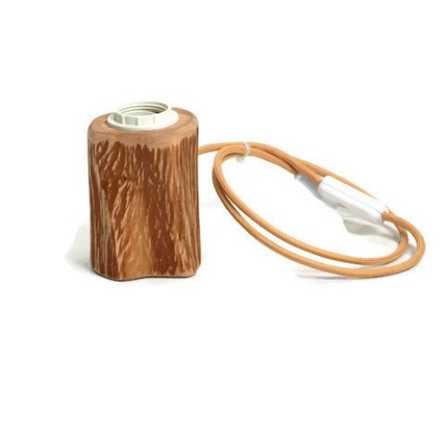 Veioze rustice, LIFEBLOOD,12 cm, culoare lemn, LB 12 M - eMAG.ro