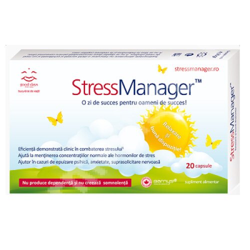 Stressmanager 20 capsule - eMAG.ro