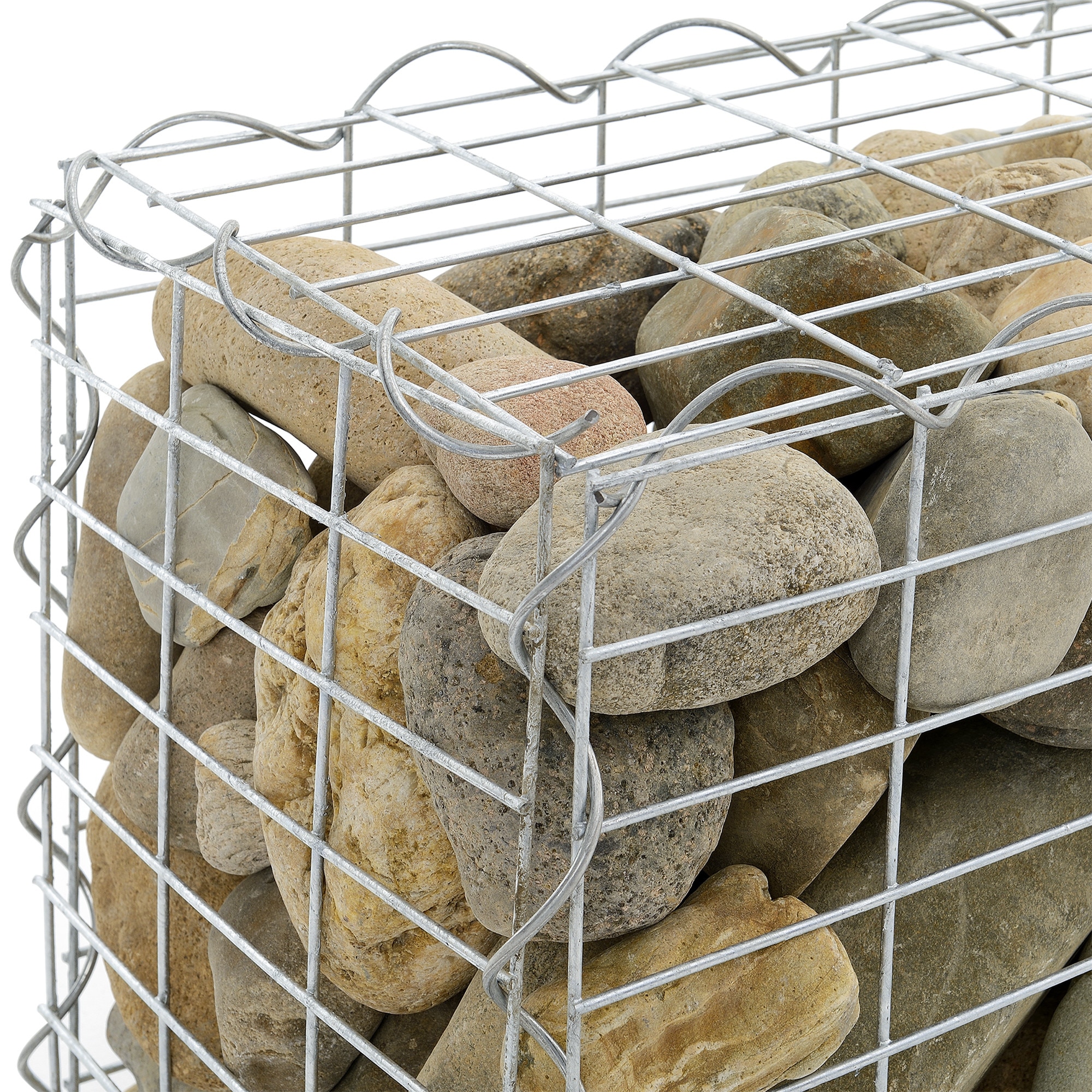 Perete Gabion - gard, neu.haus, 100 x 100 x 30 cm, sarma sinterizata ...
