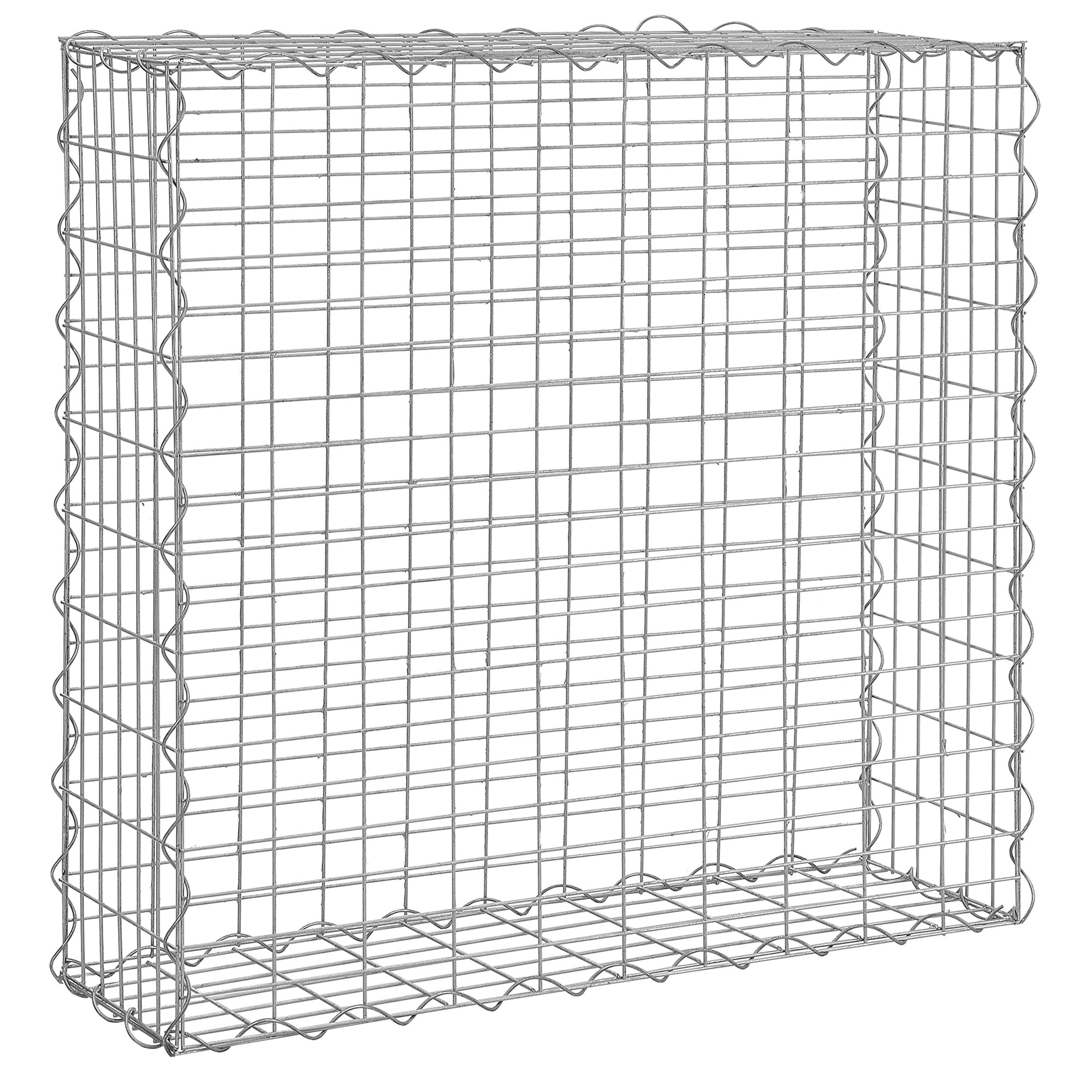 Perete Gabion - gard, neu.haus, 100 x 100 x 30 cm, sarma sinterizata ...