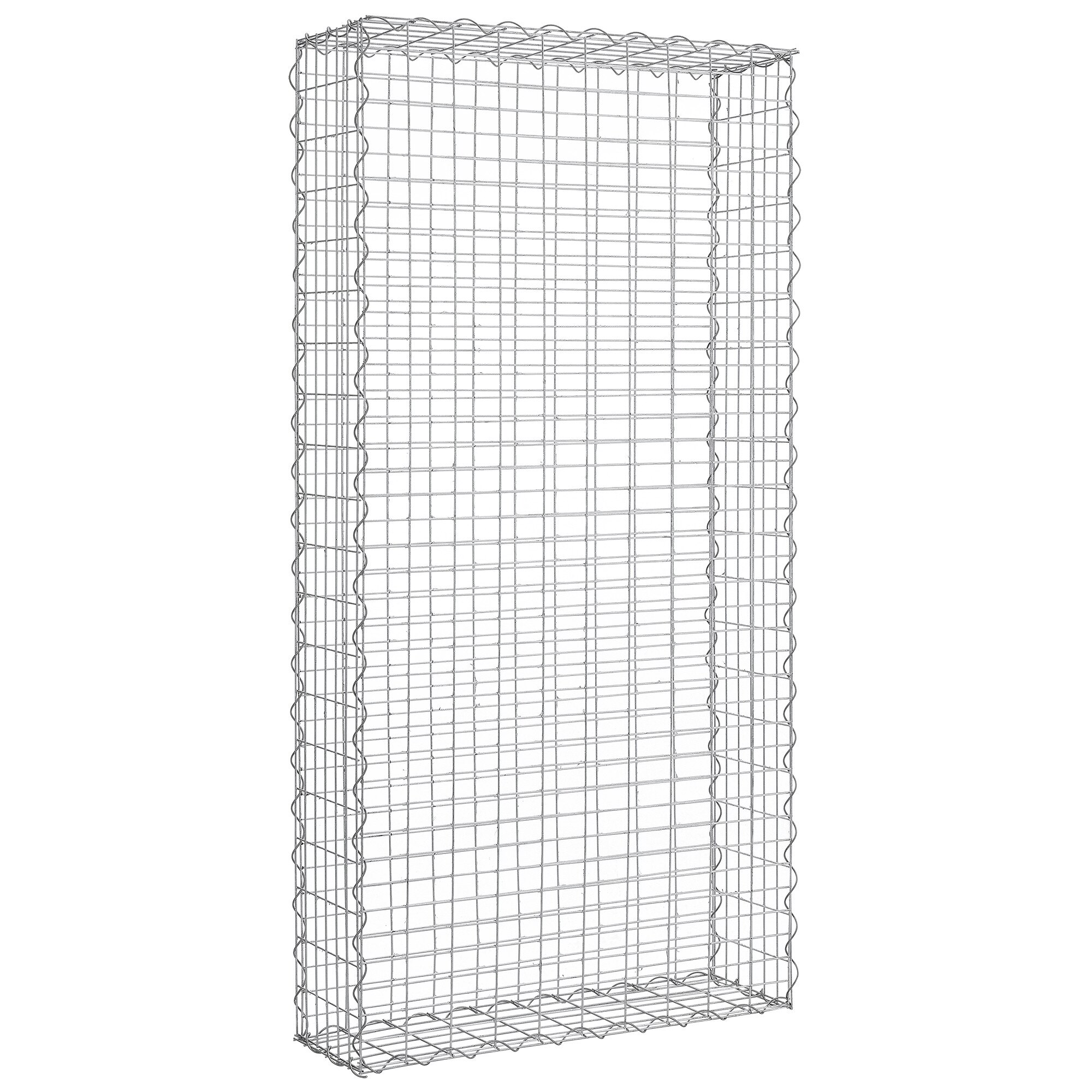 Perete Gabion - gard, neu.haus, 200 x 100 x 30 cm, sarma sinterizata ...